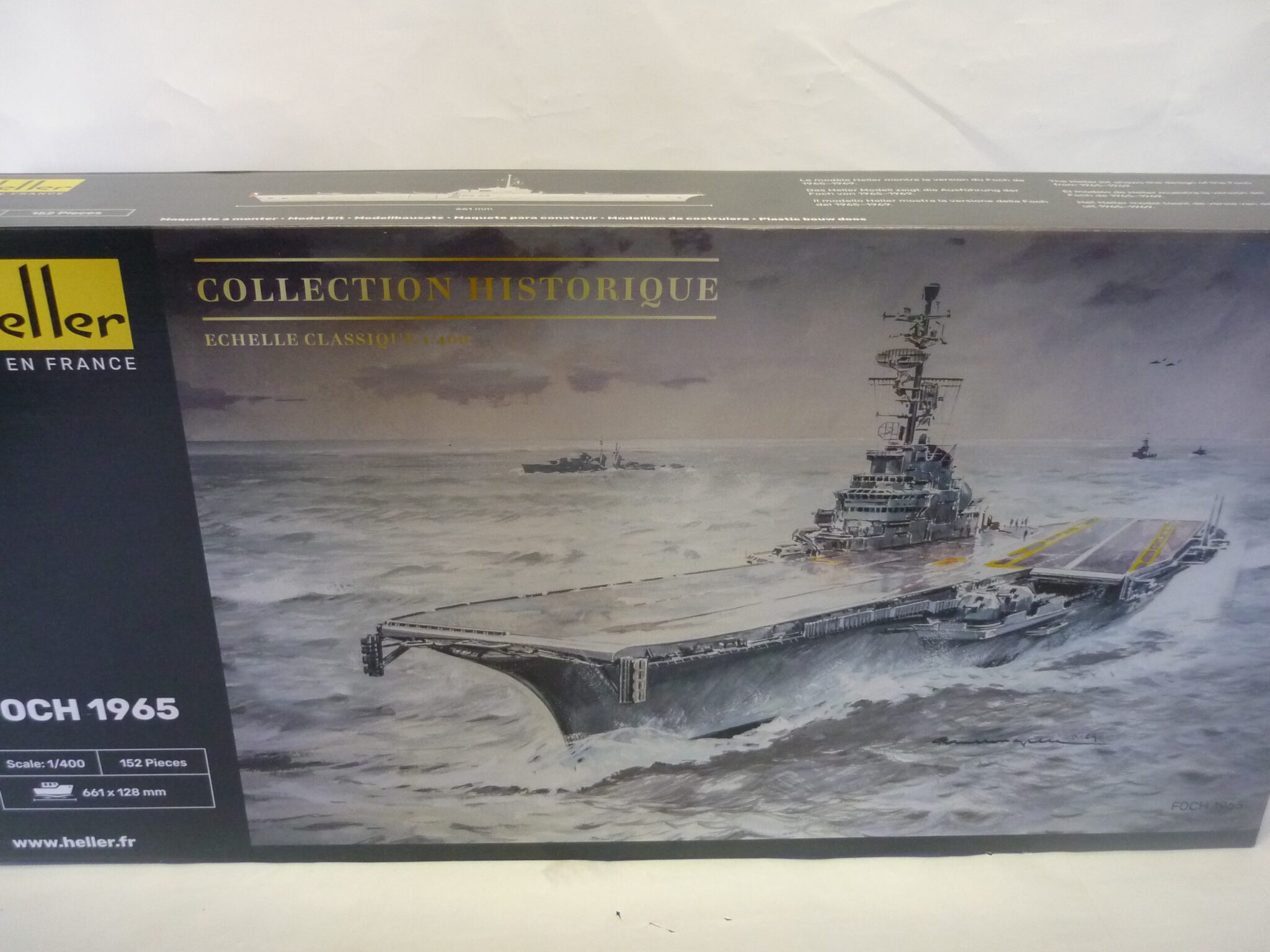 Maquette bateau Foch 1965 Heller 1/400 – Les Miniatures