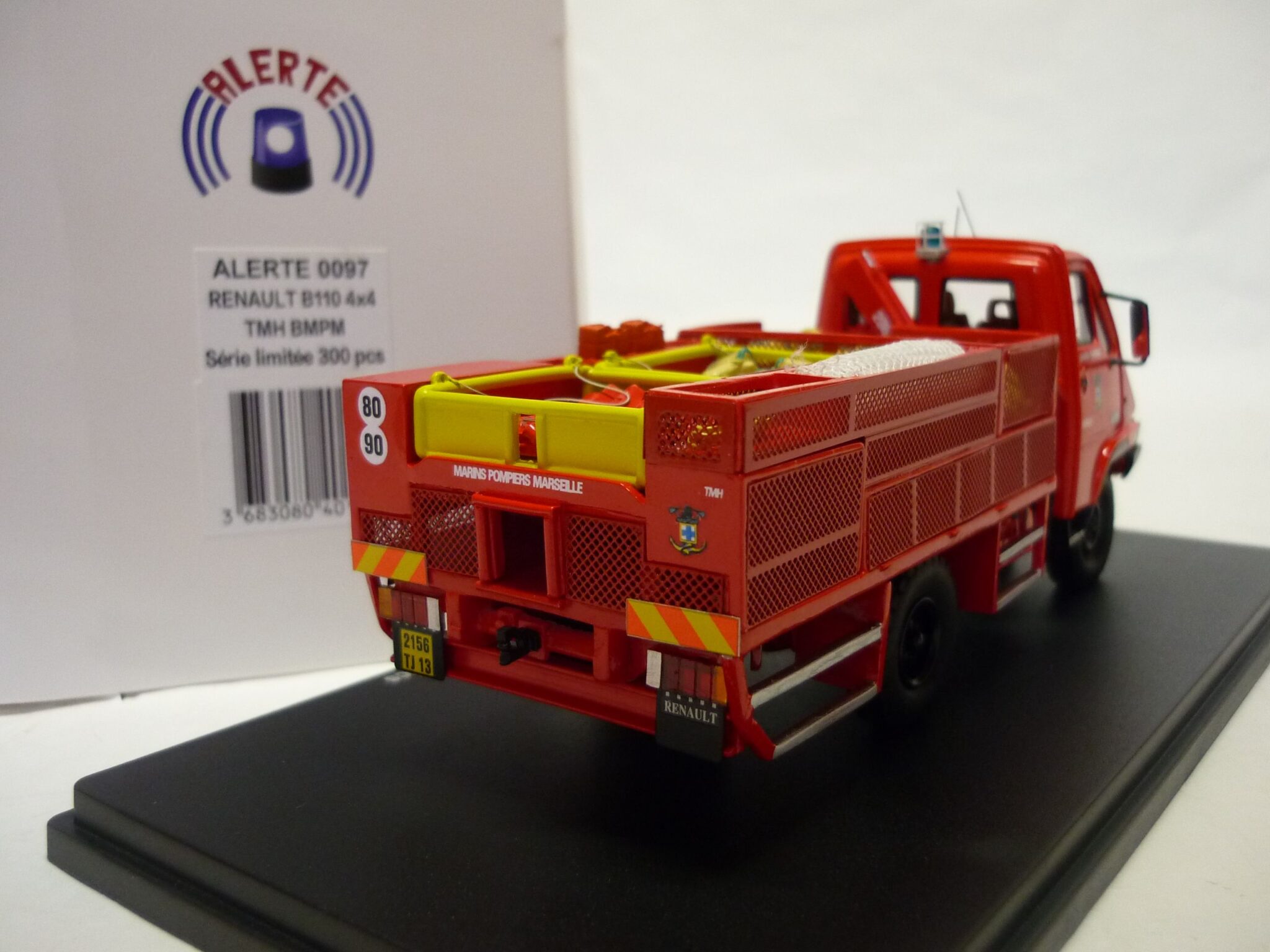 Renault Master B110 4X4 Pompiers 1/43° Alerte – Les Miniatures